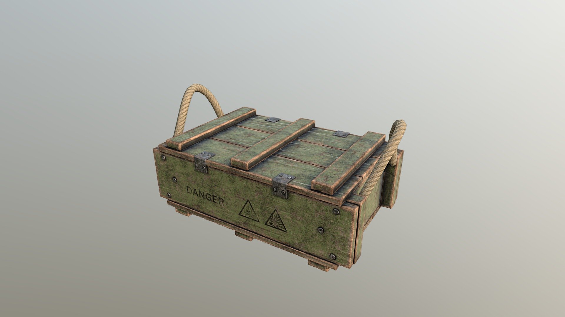 Ammo crate - 3D model by LutinSan [f422357] - Sketchfab