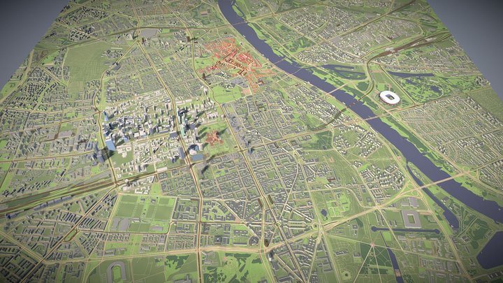 Warsaw 3D models - Sketchfab