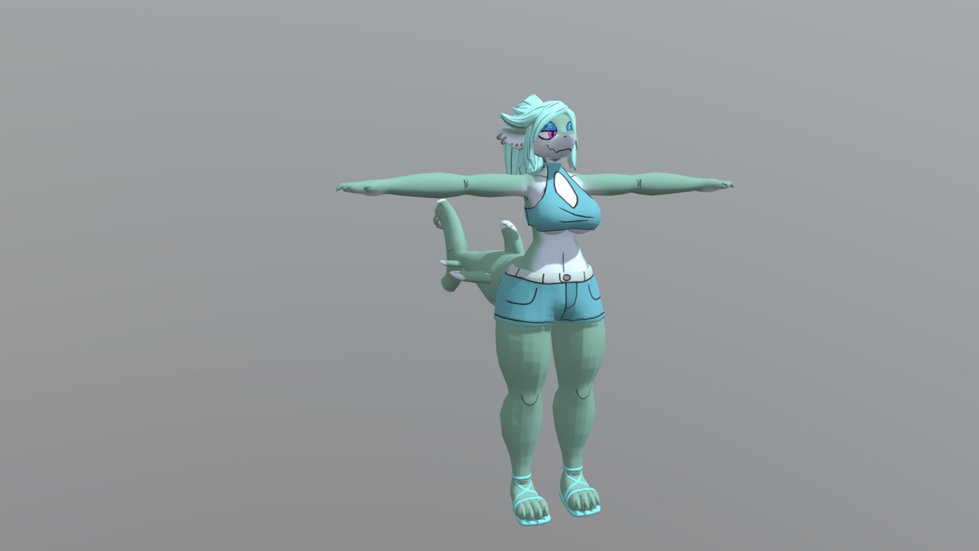 Waterpark Shark (alt) 6 - Download Free 3D model by Shedletsky ...