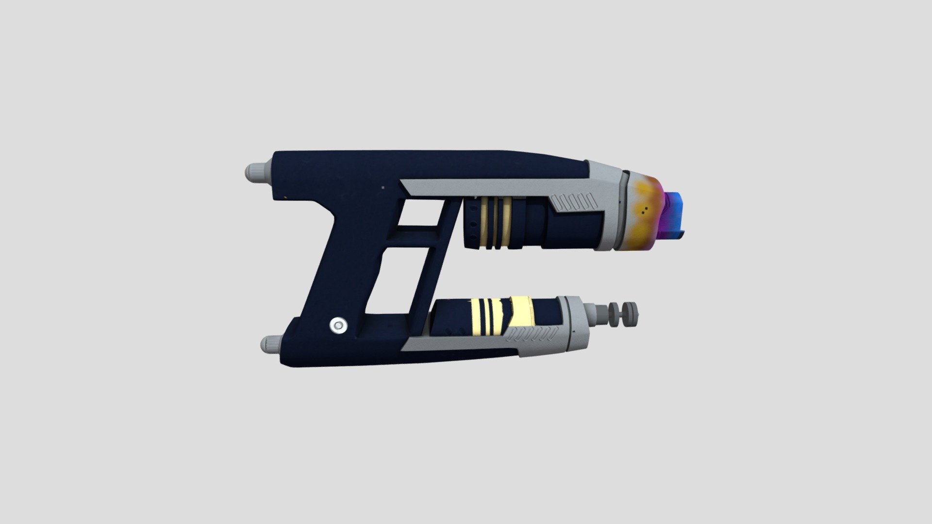 Starlord Gun model - 3D model by Virtualsoft Studio (@virtualsoft ...