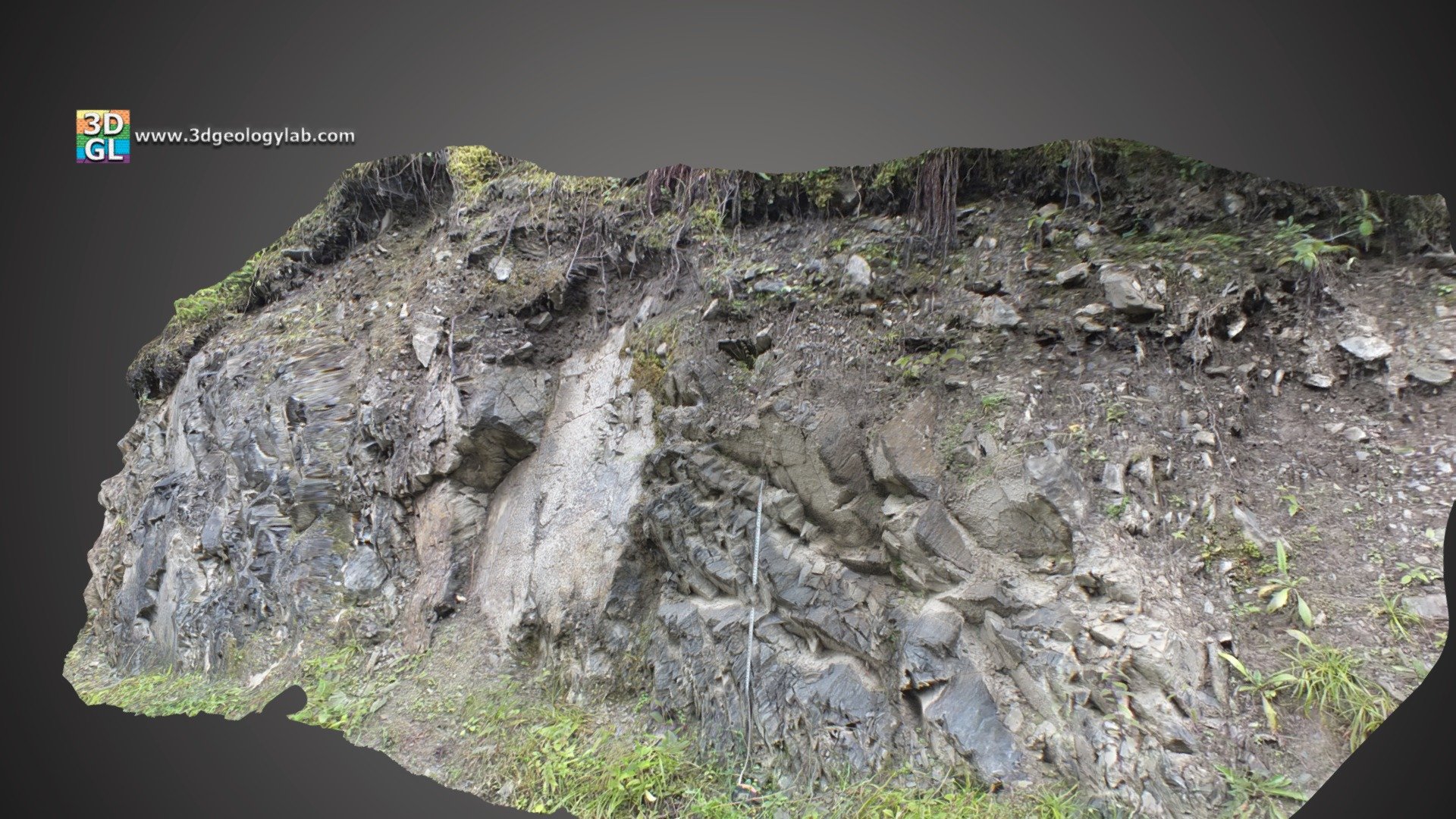 Outcrop - H209 - 3D model by 3D Geology Laboratory (@3DGeologyLab ...