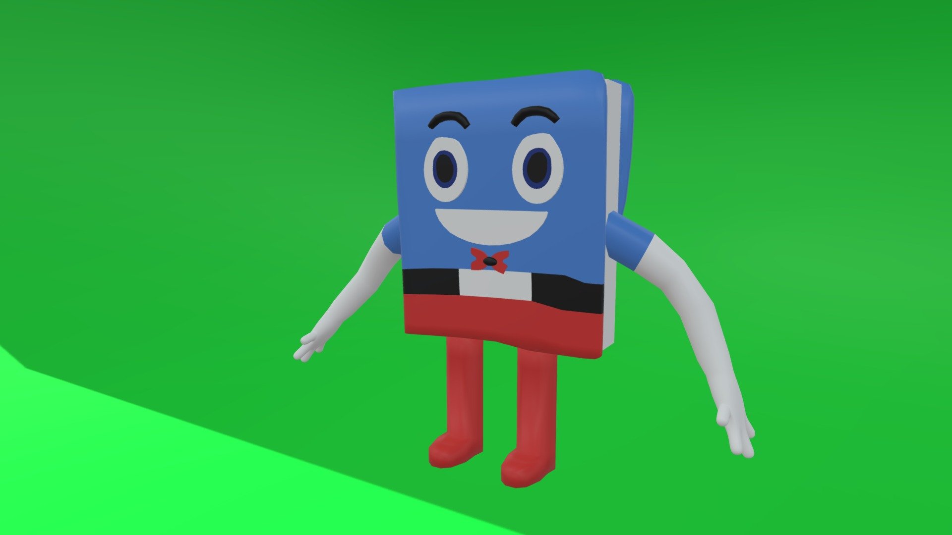 Book Character - Download Free 3D model by fijaya [f4234c6] - Sketchfab