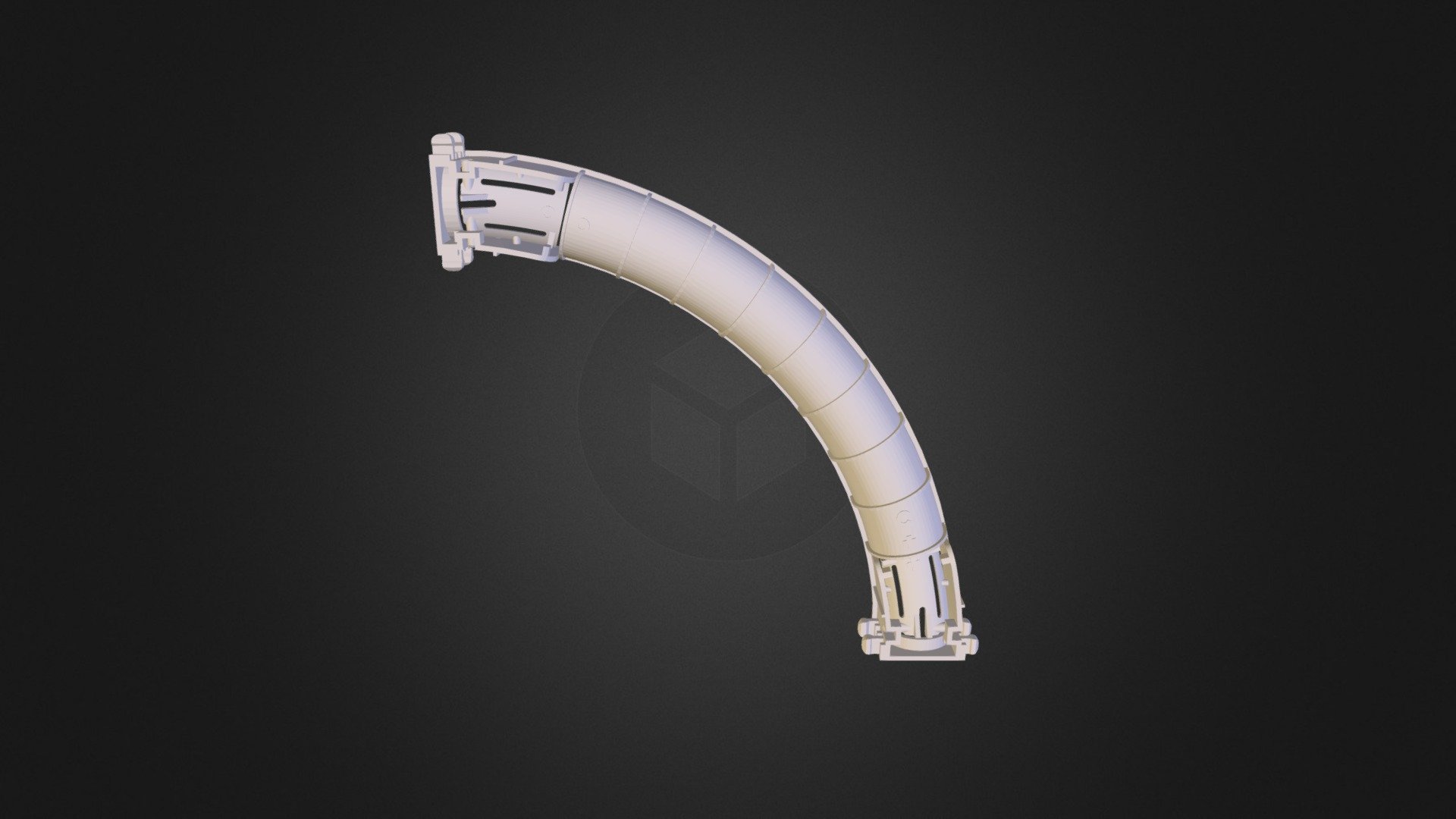 Rokenbok Inside Curved Chute - 3D model by 3dindustries [f424227 ...