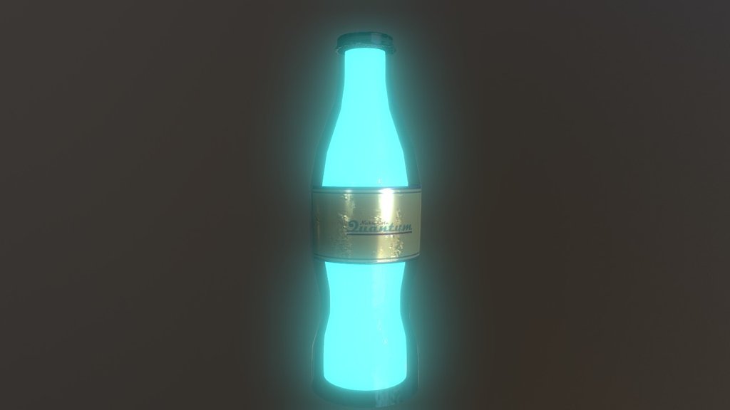 Nuka Cola Quantum - Fallout 3 High res - 3D model by DominicPacitto ...