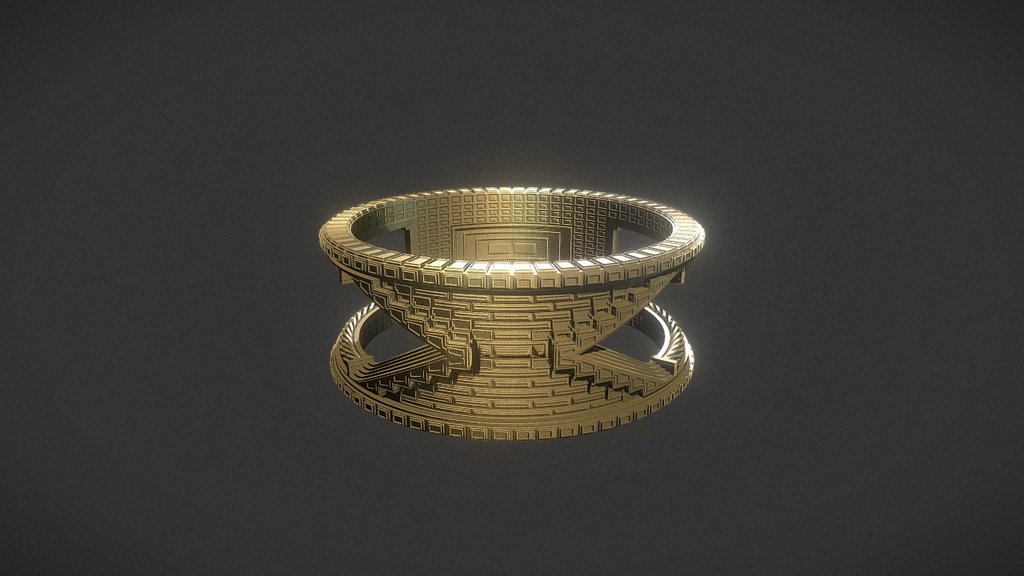 Golden Ring - 3D model by unclesam [f425dc9] - Sketchfab