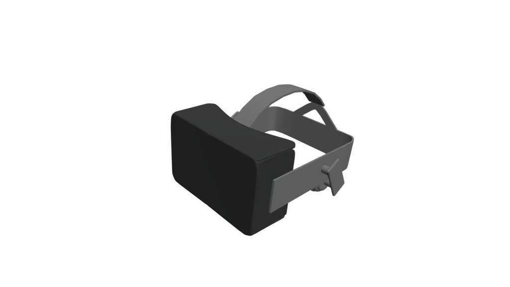 Oculus rift - 3D model by Gravity Sketch (@gravitysketch) [f425f5f ...