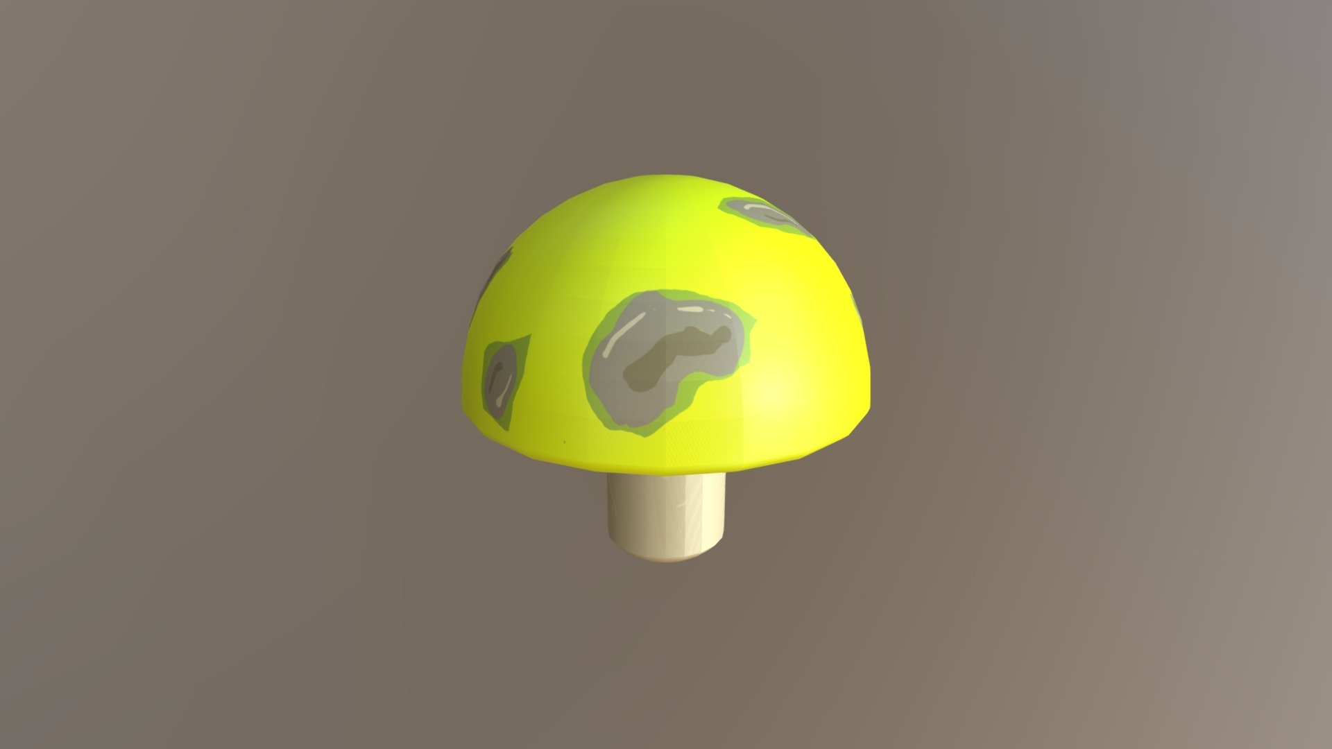 Toadstool - 3D model by Bradmorris [f426fe7] - Sketchfab