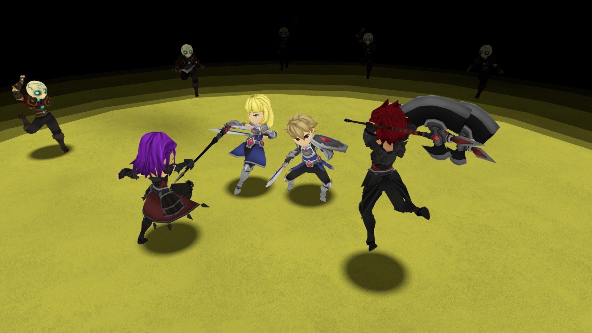 Mini Knights - 3D model by theStoff [f427c34] - Sketchfab