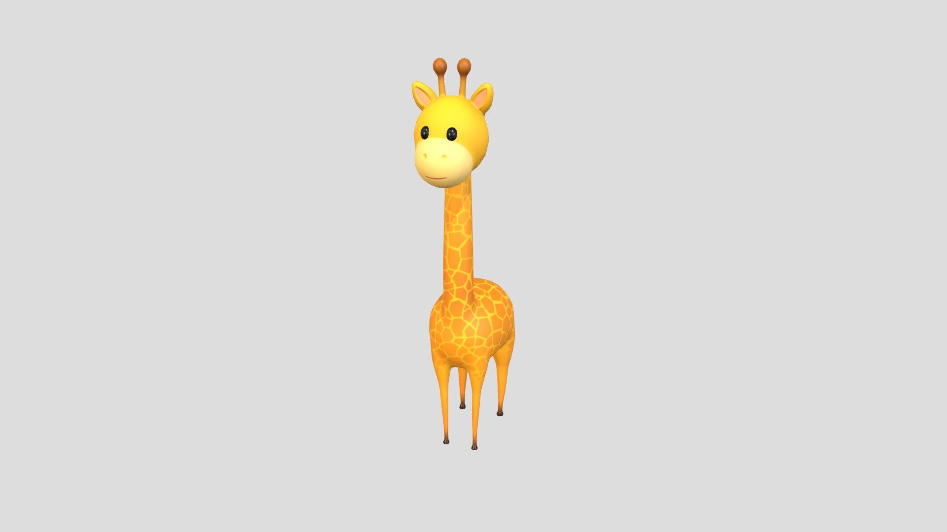 Character003 Giraffe - Buy Royalty Free 3D model by BaluCG [f42c3df ...