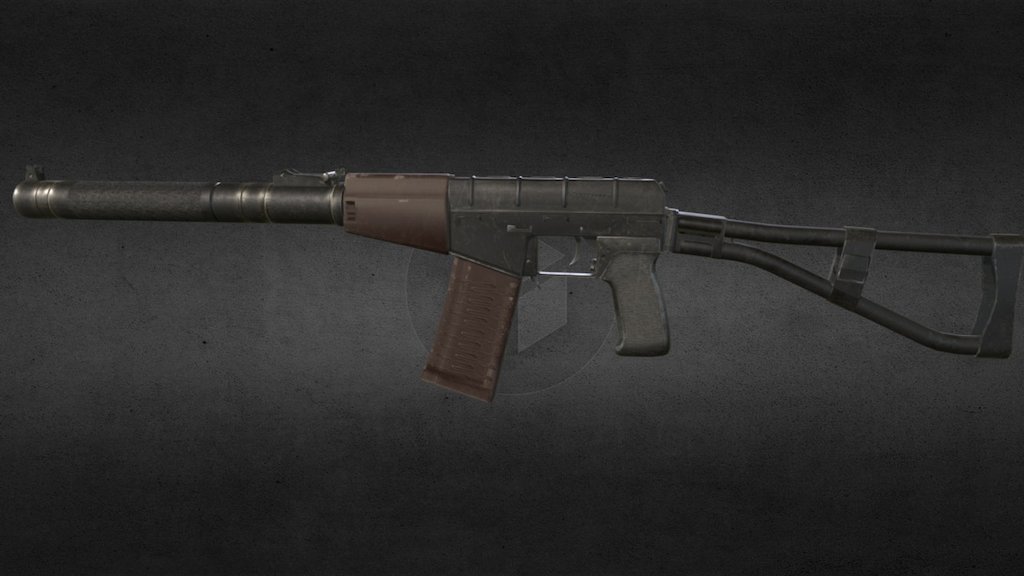 AS VAL rifle - Download Free 3D model by petresco [f42ce61] - Sketchfab