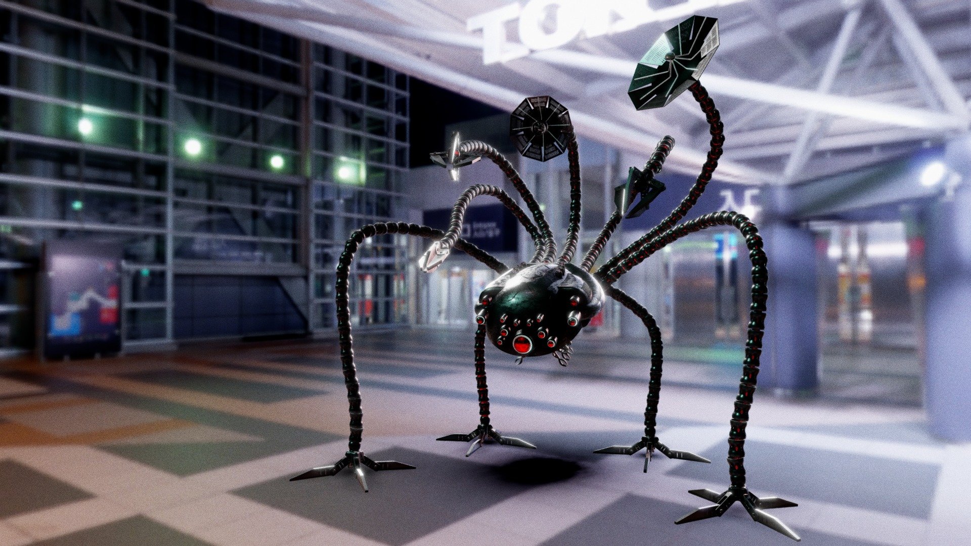 Hunter " MATRIX" - 3D model by /// (@pro100excell) [f42d237] - Sketchfab