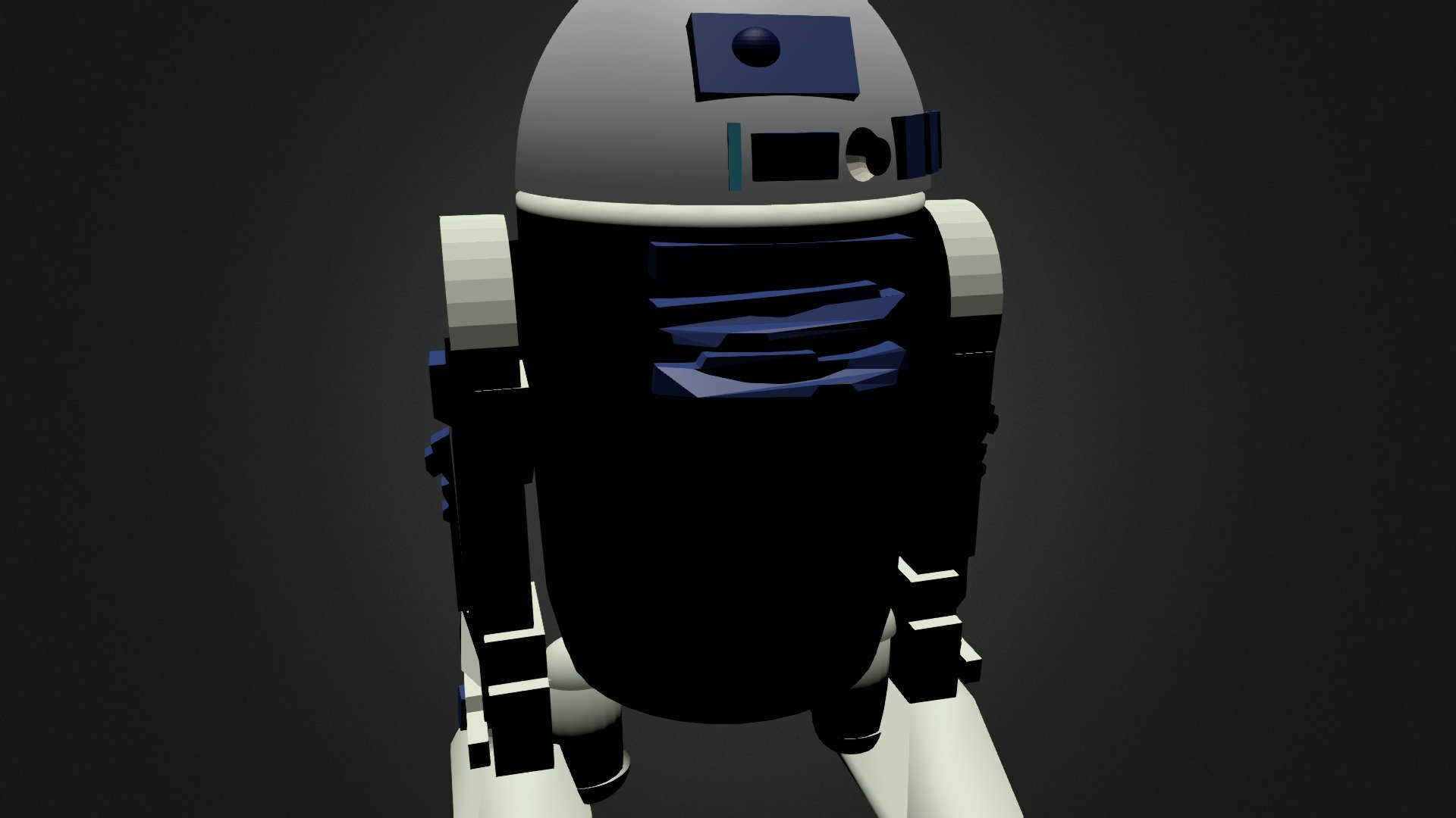 R2-D2 - 3D model by memosp [f42dfd5] - Sketchfab