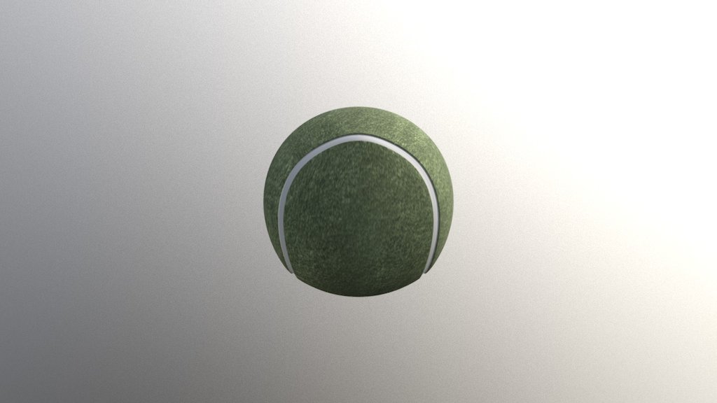 Tennis Ball Render - 3D model by katehess [f42e593] - Sketchfab