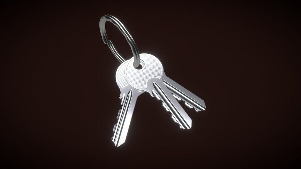Keys - Download Free 3D model by kropaman [f42f220] - Sketchfab