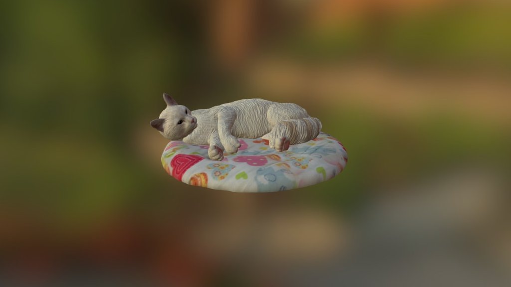 Cat 11 - 3D model by javeabv [f430a90] - Sketchfab