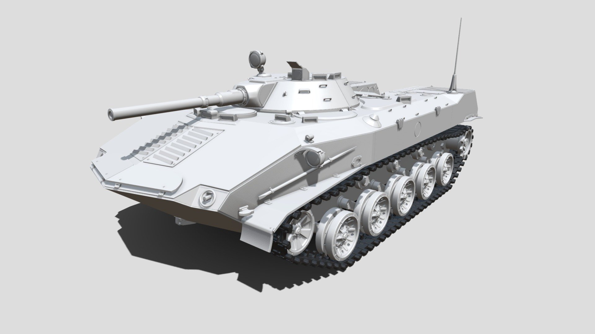 BMD-1 - 3D model by Zenislew [f430a92] - Sketchfab
