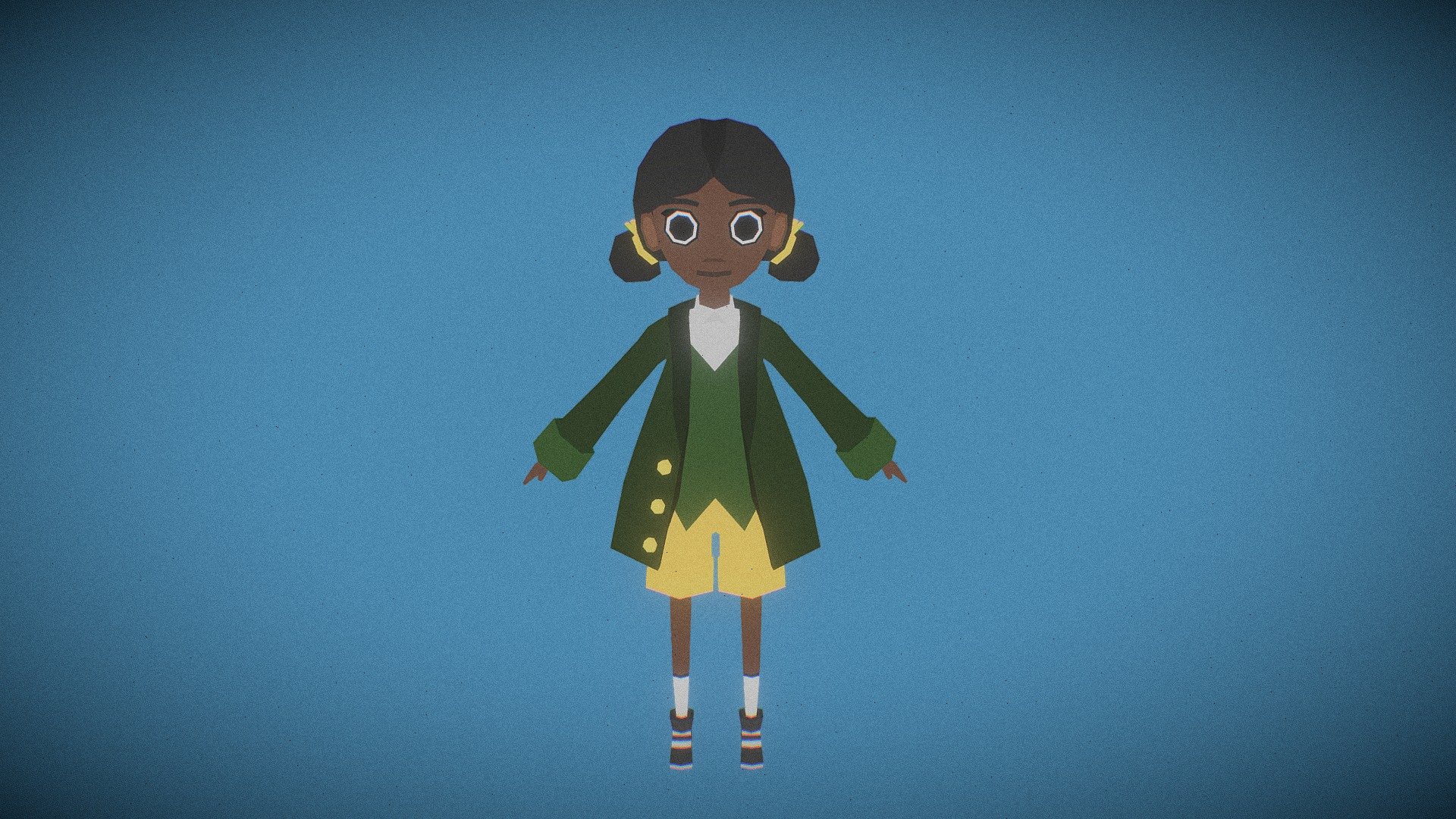 Low Poly Wizard Girl - Download Free 3D model by micaelsampaio [f432be3 ...