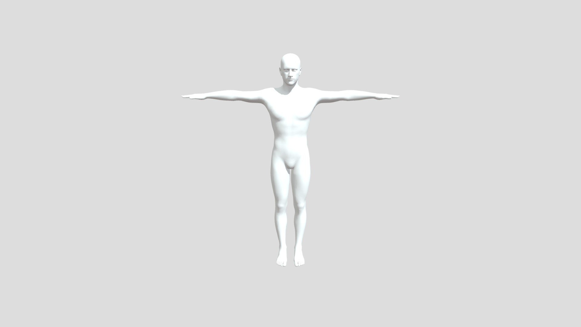 Base Male Body - 3D model by 3D Art Sallemi (@Lupo_Grigio_92) [f43305d ...