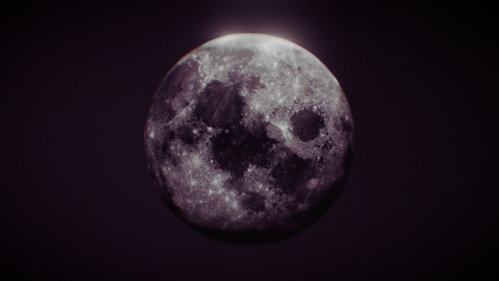 Moon - 3D model by Jackson McKenna (@scheherazade) [f4332f1] - Sketchfab
