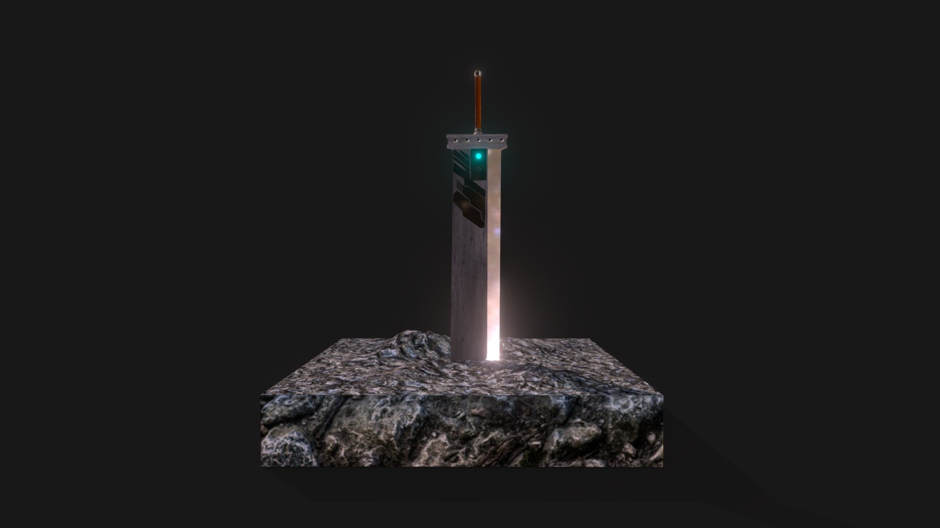 FF Buster Sword - 3D model by aktheartist [f4338b4] - Sketchfab