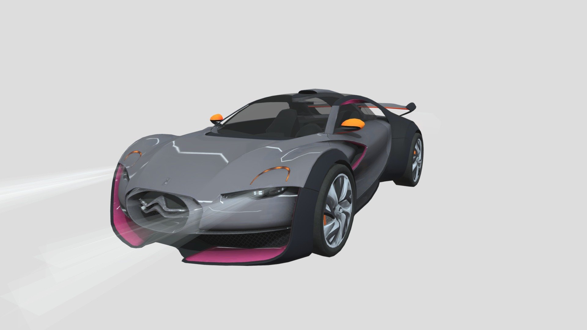 ds/citroen survolt - Download Free 3D model by amogusstrikesback2 [f433f44] - Sketchfab