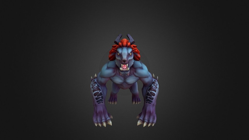 Primal Beast - 3D model by rodolpho.souza.art [f435214] - Sketchfab