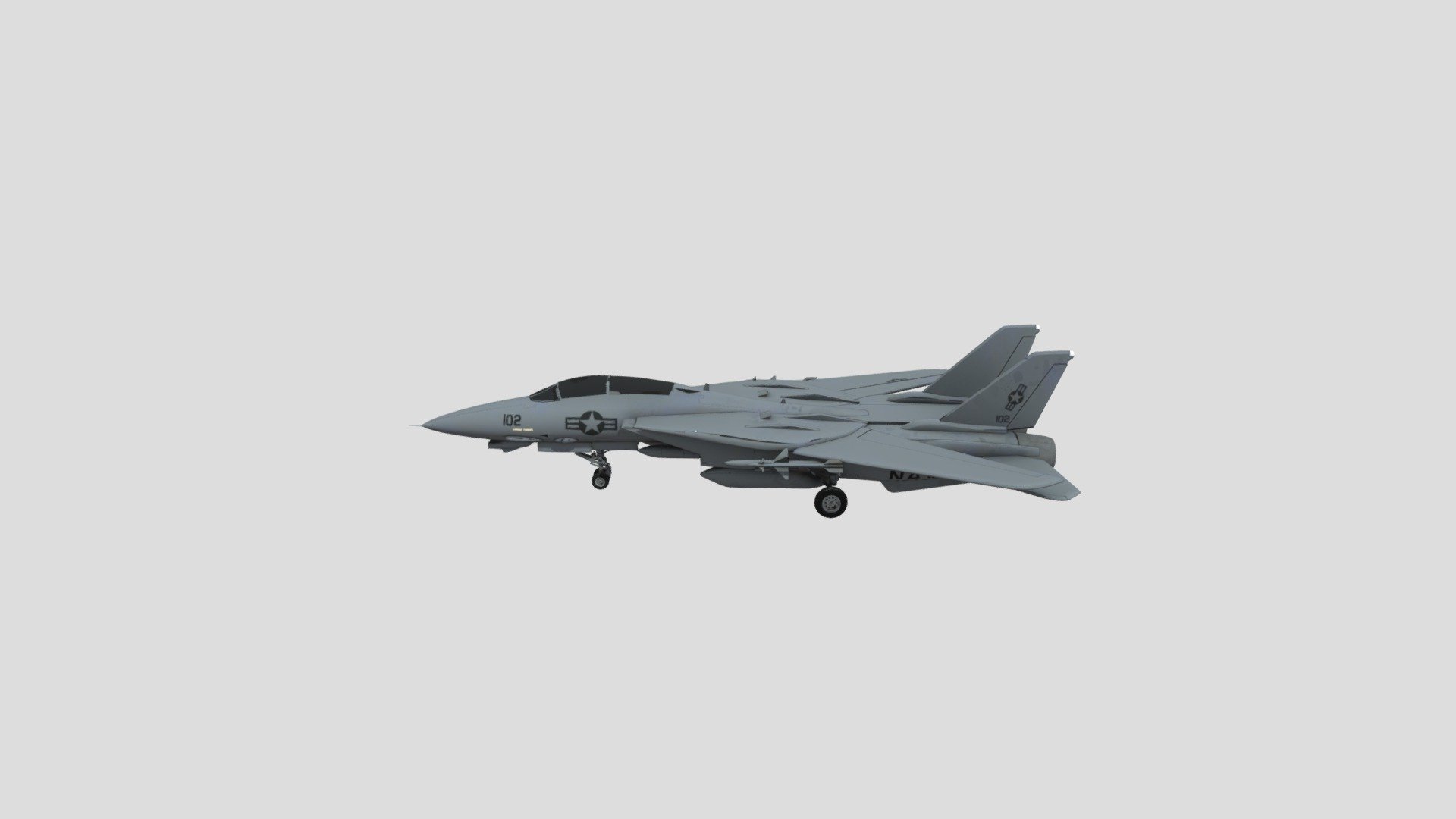 f14-tomcat - 3D model by eliyevtohid [f4356ca] - Sketchfab
