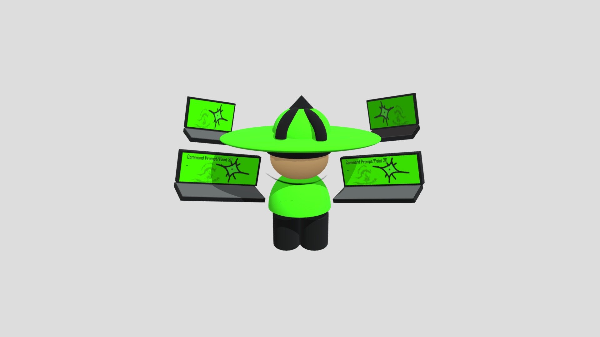 Bomhacker - Download Free 3D model by Kylan.yeet [f43666f] - Sketchfab