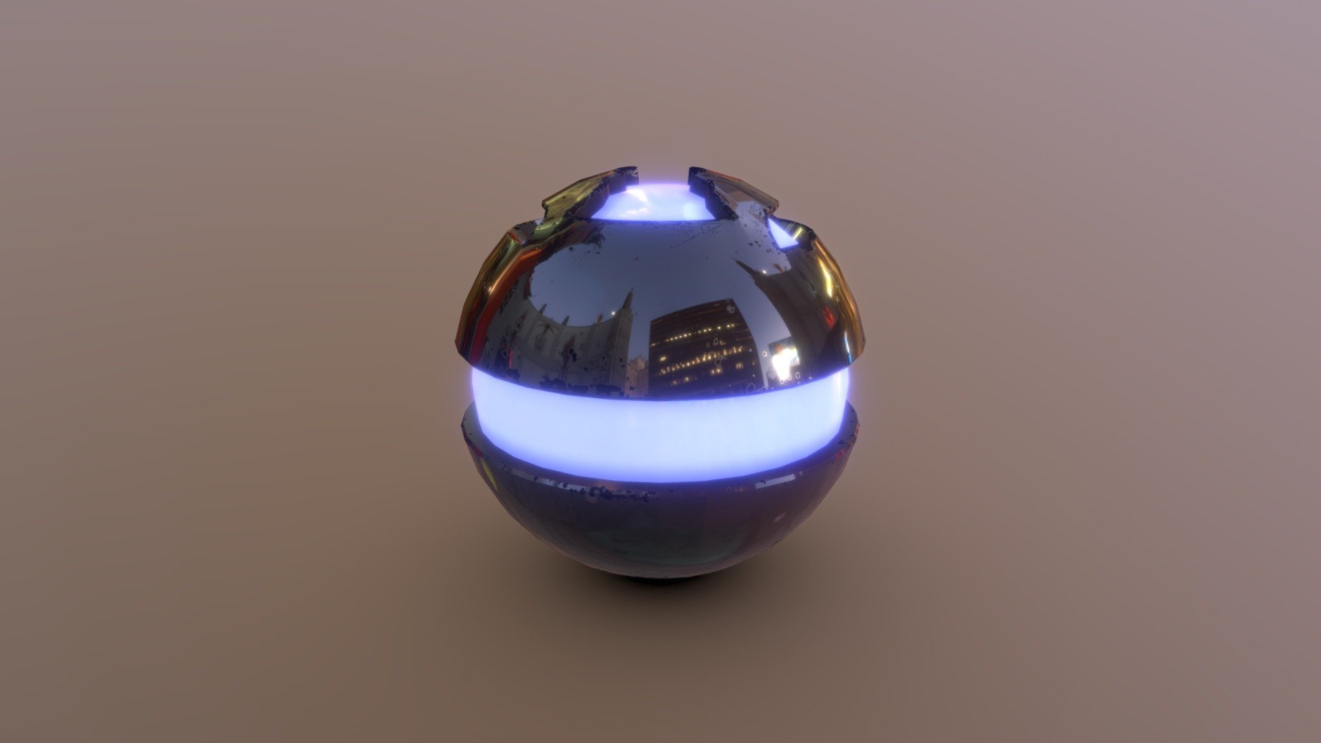 Granada De Plasma - 3D model by adavid.fcb [f437ada] - Sketchfab