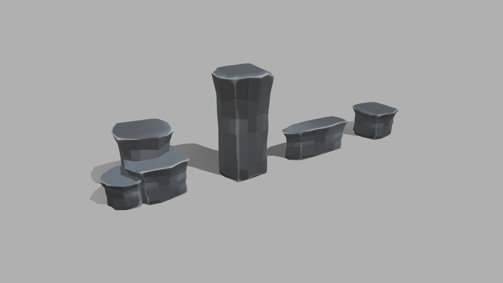 Low Poly Rock Cliffs - Download Free 3D model by navebackwards [f43822b ...