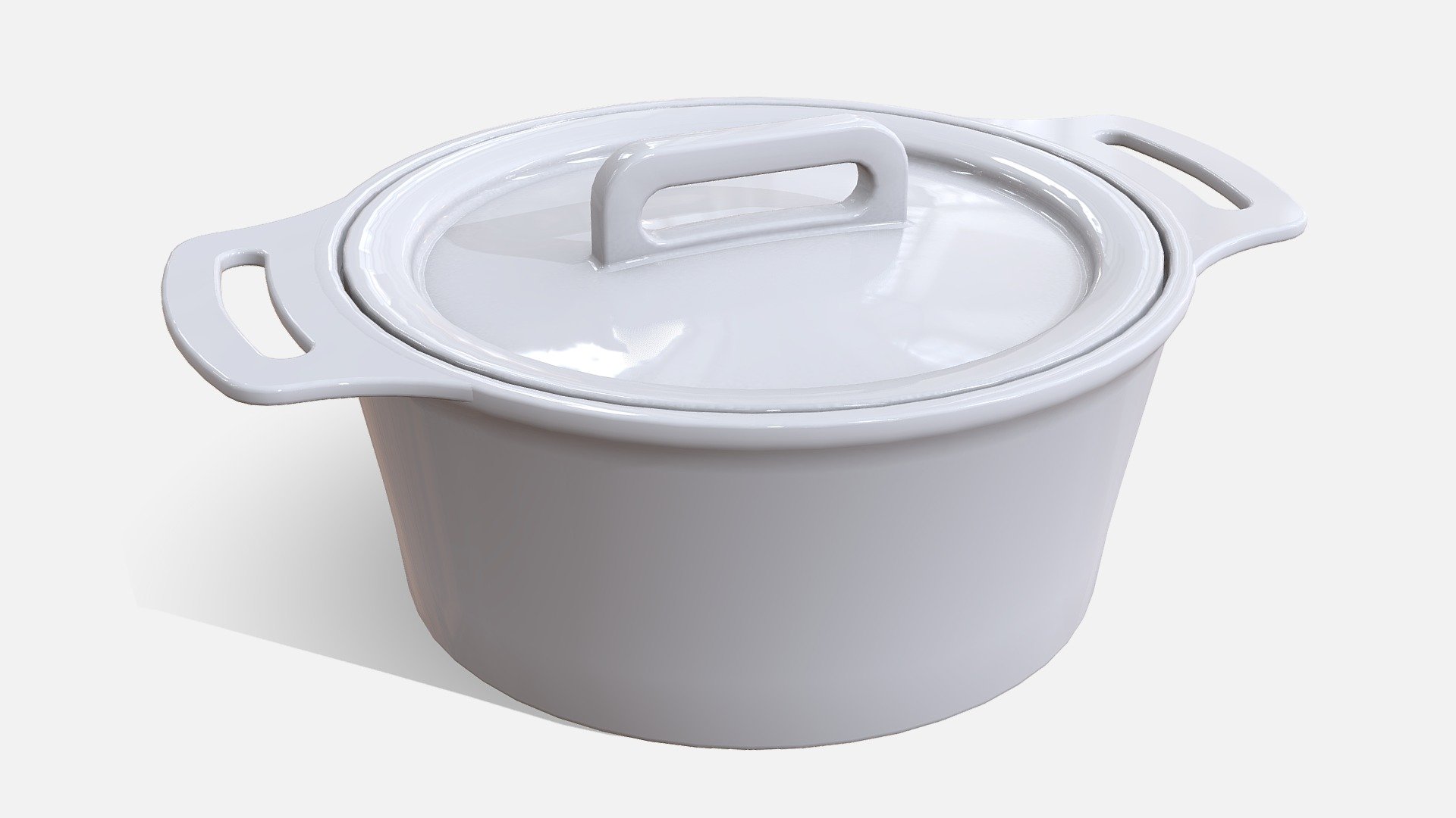 Casserole dish with lid - Buy Royalty Free 3D model by Axeonalias ...