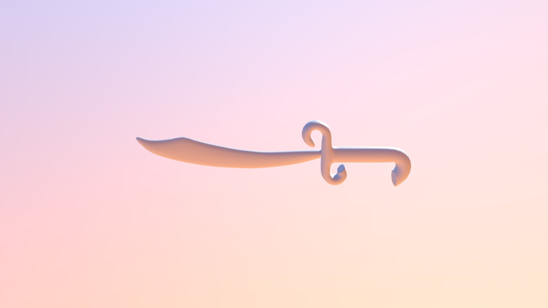 ScimitarPractice - 3D model by Helixcube [f438da8] - Sketchfab