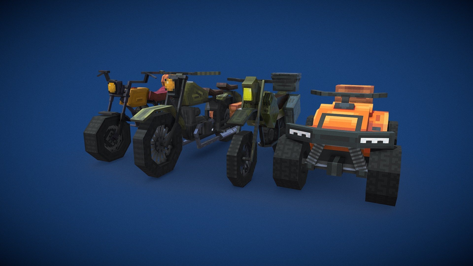 Kit vehicle minecraft - 3D model by Zonovv (@DoppioVolto) [f439cdc ...