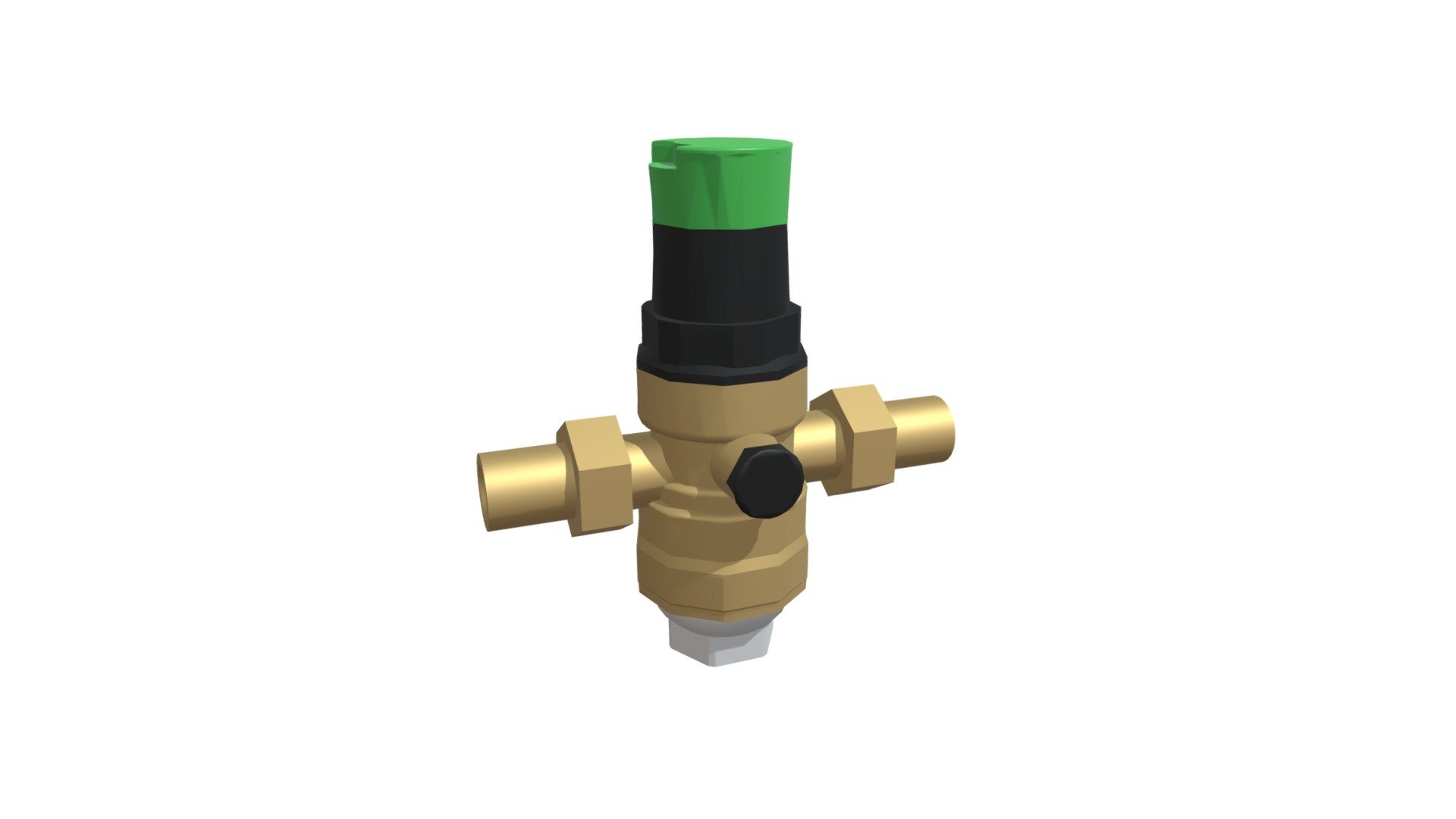 Resideo Pressure Reducing Valve D06F-LFA - 3D model by bimstore ...