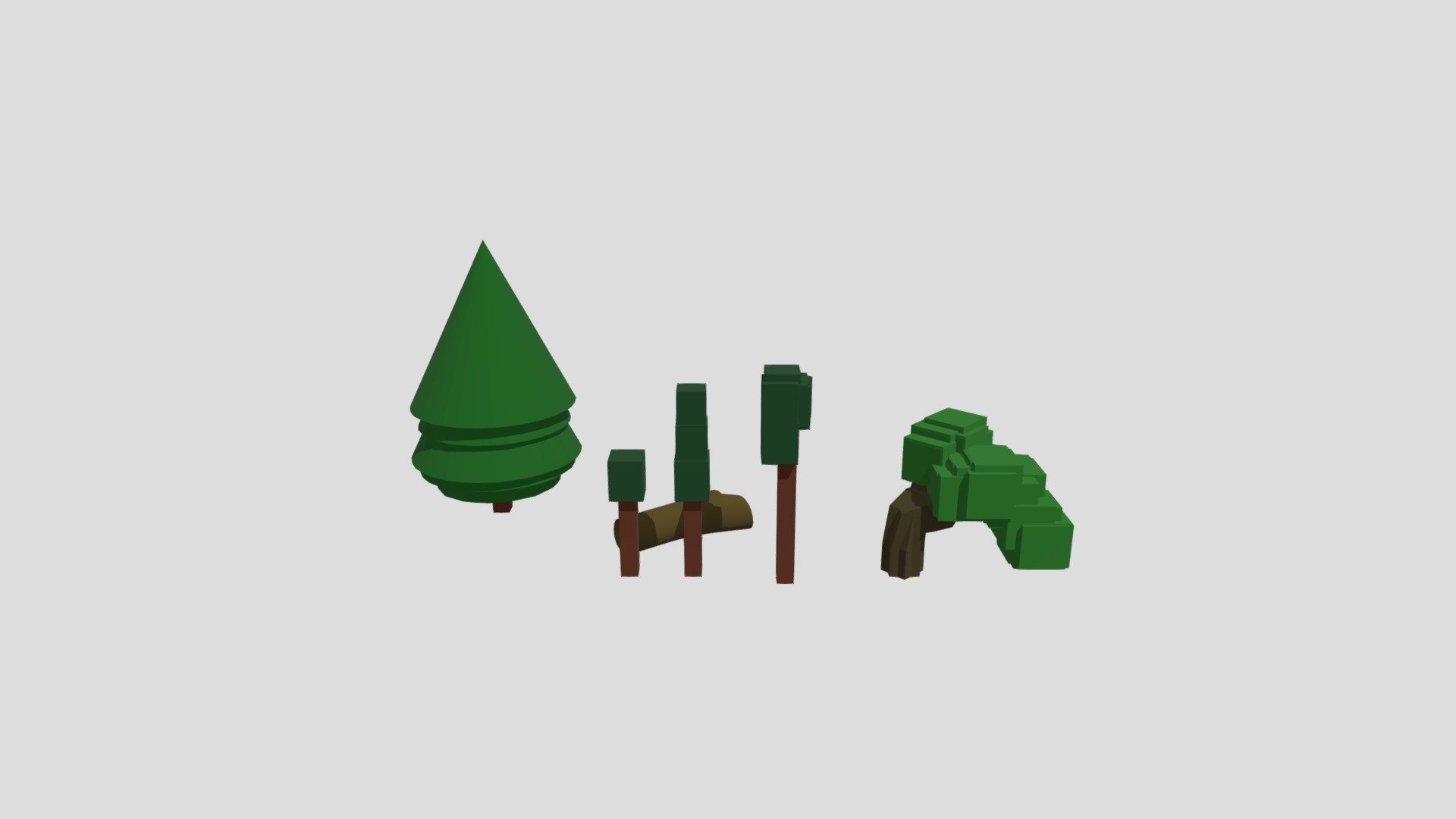 Tree Pack - Download Free 3D model by TheBoyrax [f43e182] - Sketchfab