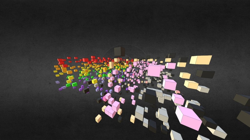 Nyan Cat blocky effect - Download Free 3D model by endike [f43fa35 ...