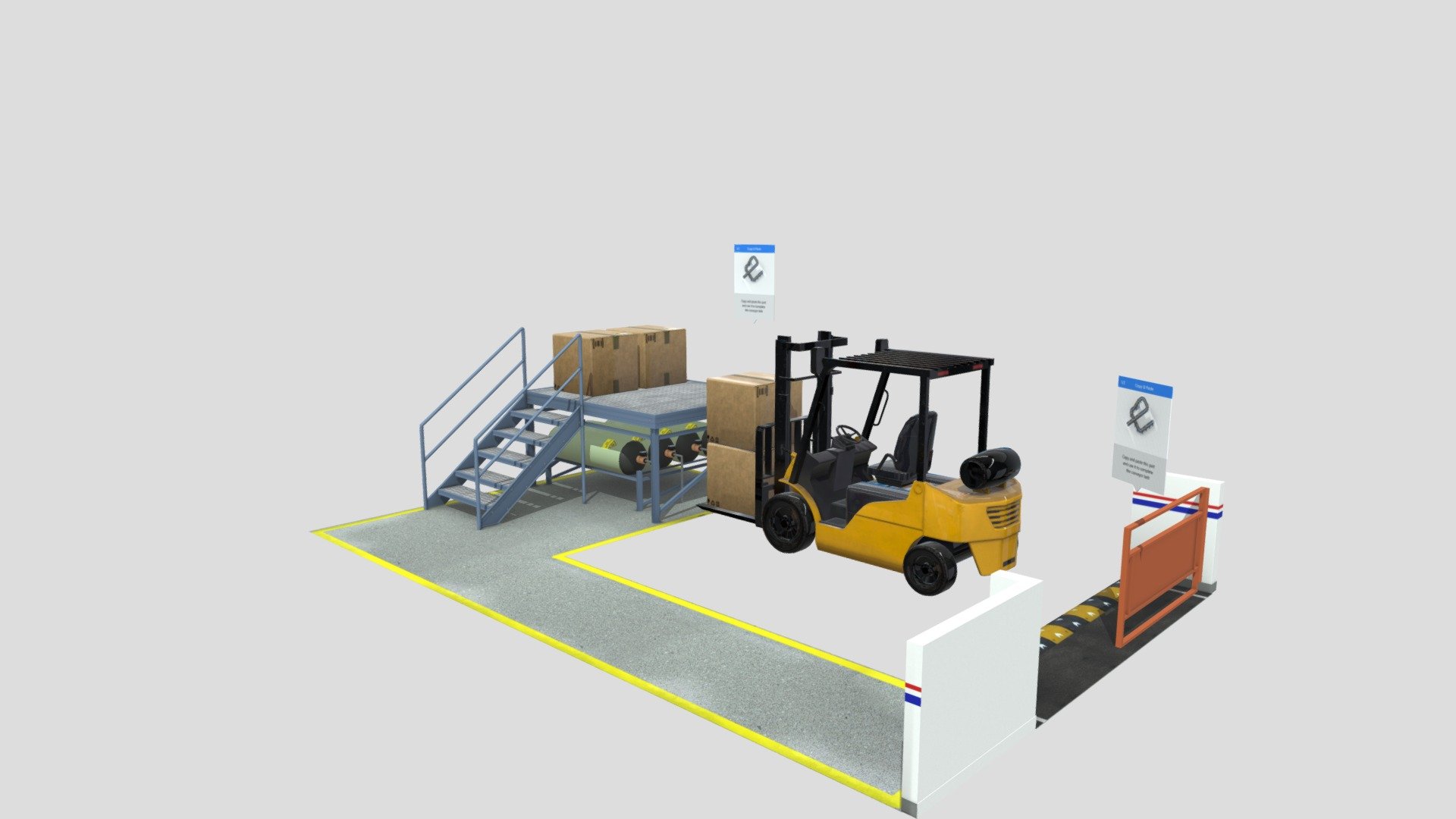 Factory Layout 1 - 3D model by Thommen.Lukose [f4407e7] - Sketchfab