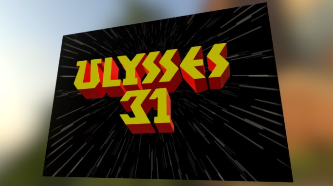 Ulysses 31 3D Logo - Download Free 3D model by Ian Dowson (@eonie316 ...