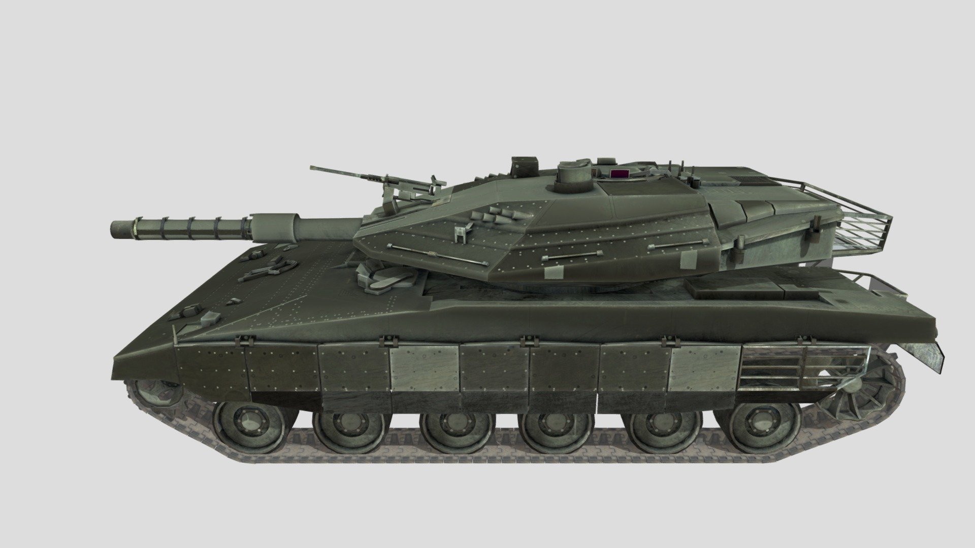 Classic tank - 3D model by 3Dhump [f442bc3] - Sketchfab