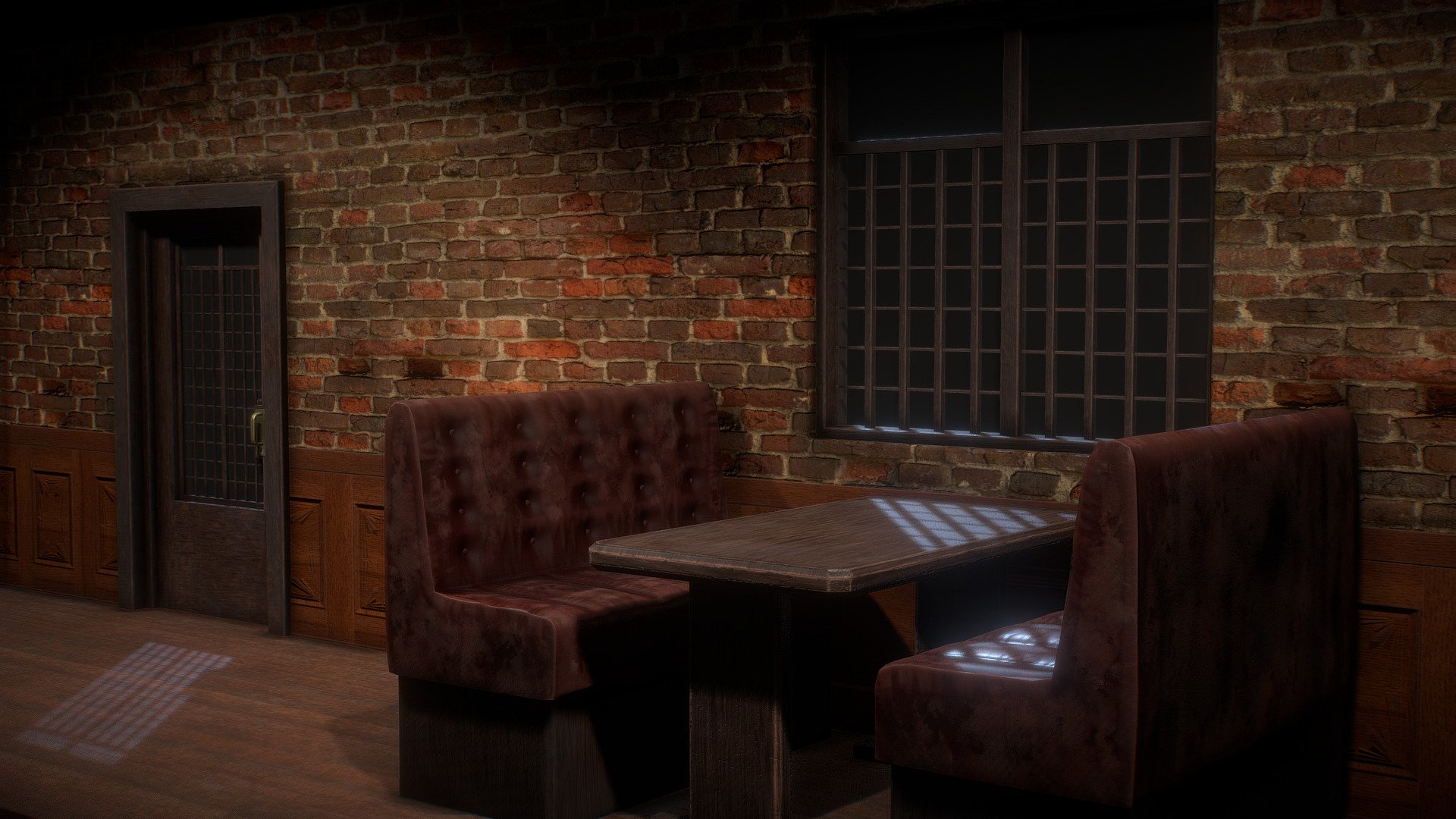 Bar Scene Cutout - 3D model by Angel Ayala (@AngelAyala1) [f442db1 ...