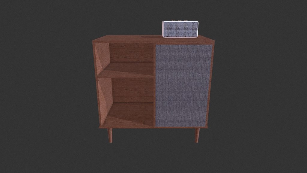 Record Cabnet (test) - 3D model by Sam Constance (@ConstanceBespoke ...