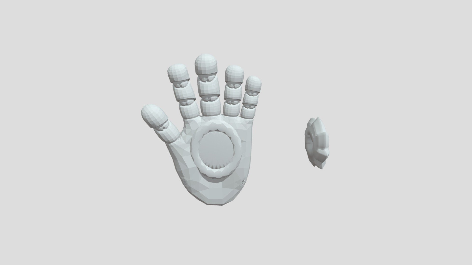 Yellow Hand Poppy Playtime Chapter 5(untextured) - Download Free 3D ...