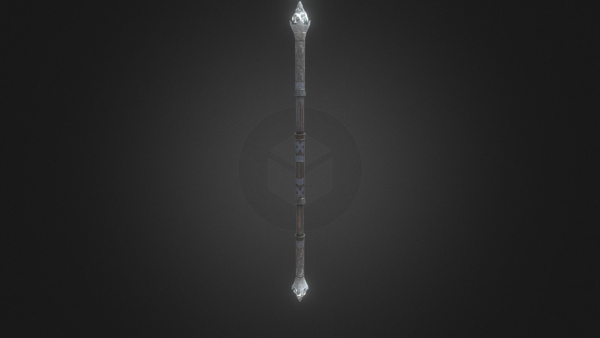 IceStaff - 3D model by Manuka Maeder (@EdenRising) [f4470b0] - Sketchfab