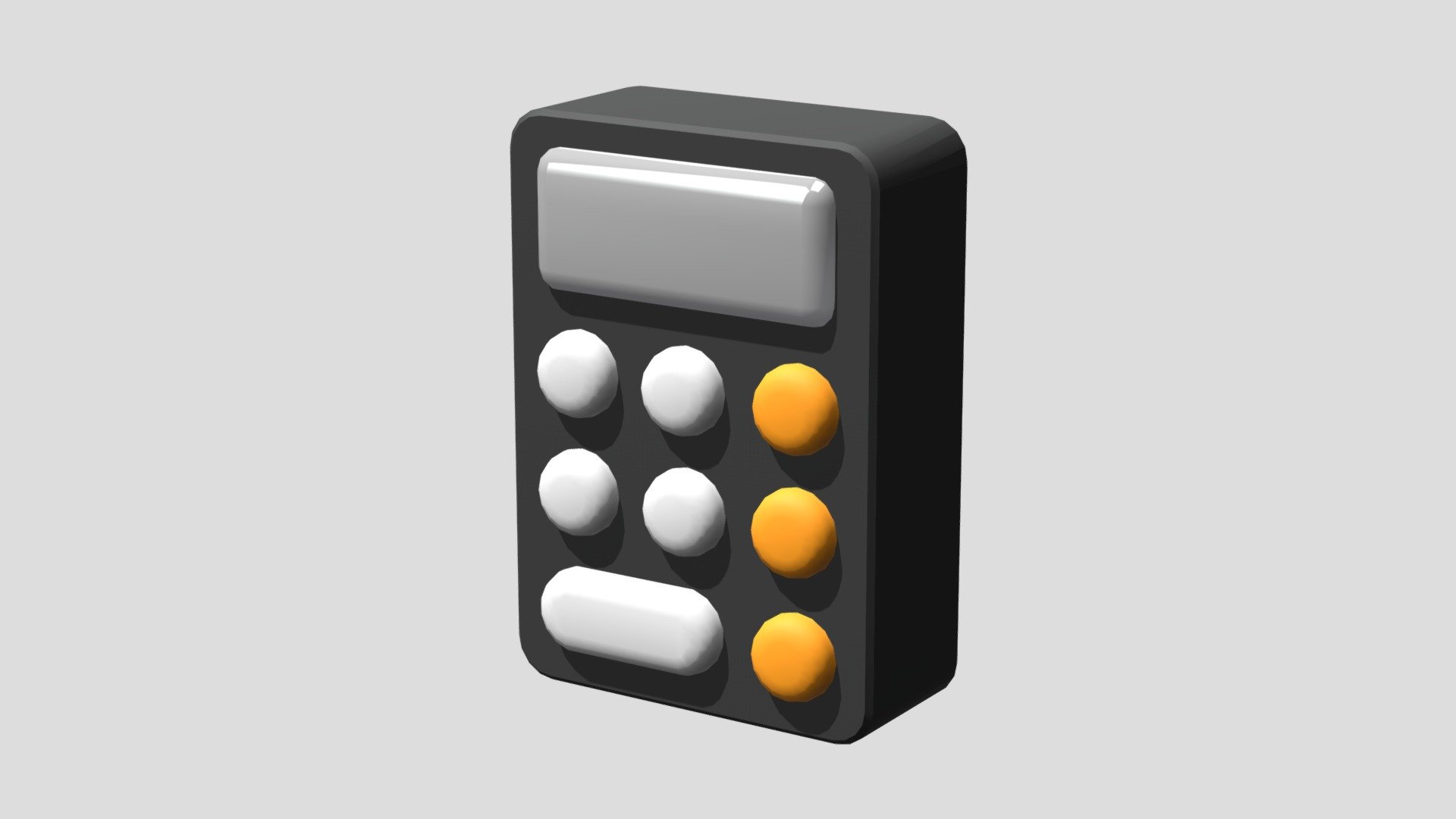 Calculator; Apple macOS icon - Buy Royalty Free 3D model by Sparrow ...
