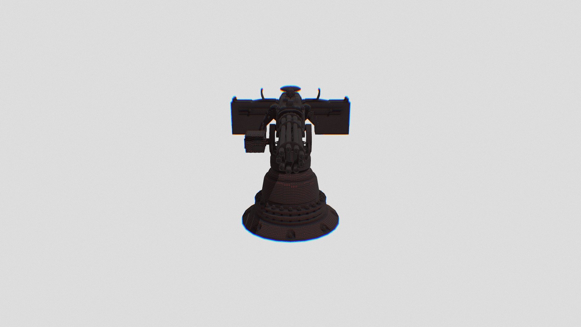 Arma automatizada - 3D model by Aaron (@Aaron.Ultima.werewolf) [f44a1c8 ...