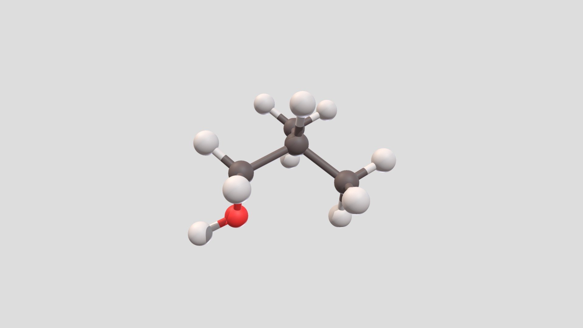 2_METHYLPROPAN_1_OL - 3D model by Dien [f44a5a1] - Sketchfab