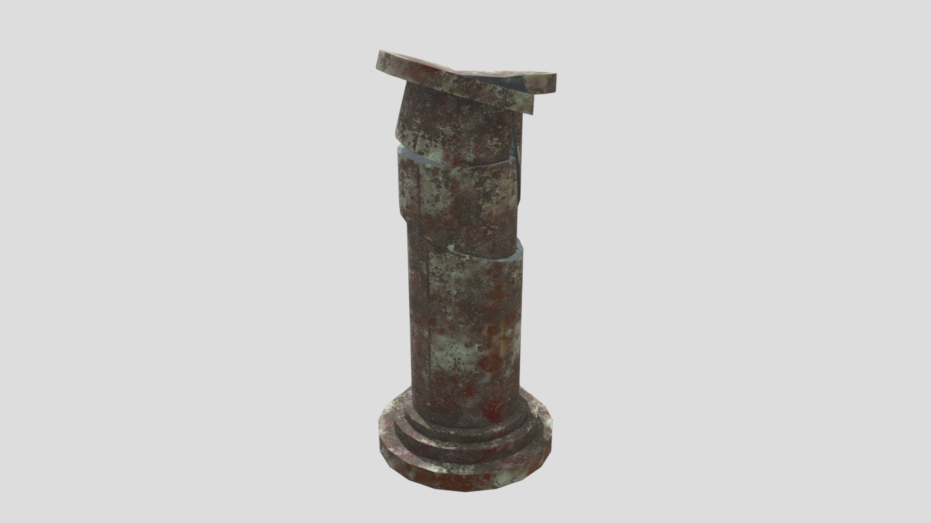 Broken Pillar - 3D model by DamarisG [f44ba2e] - Sketchfab