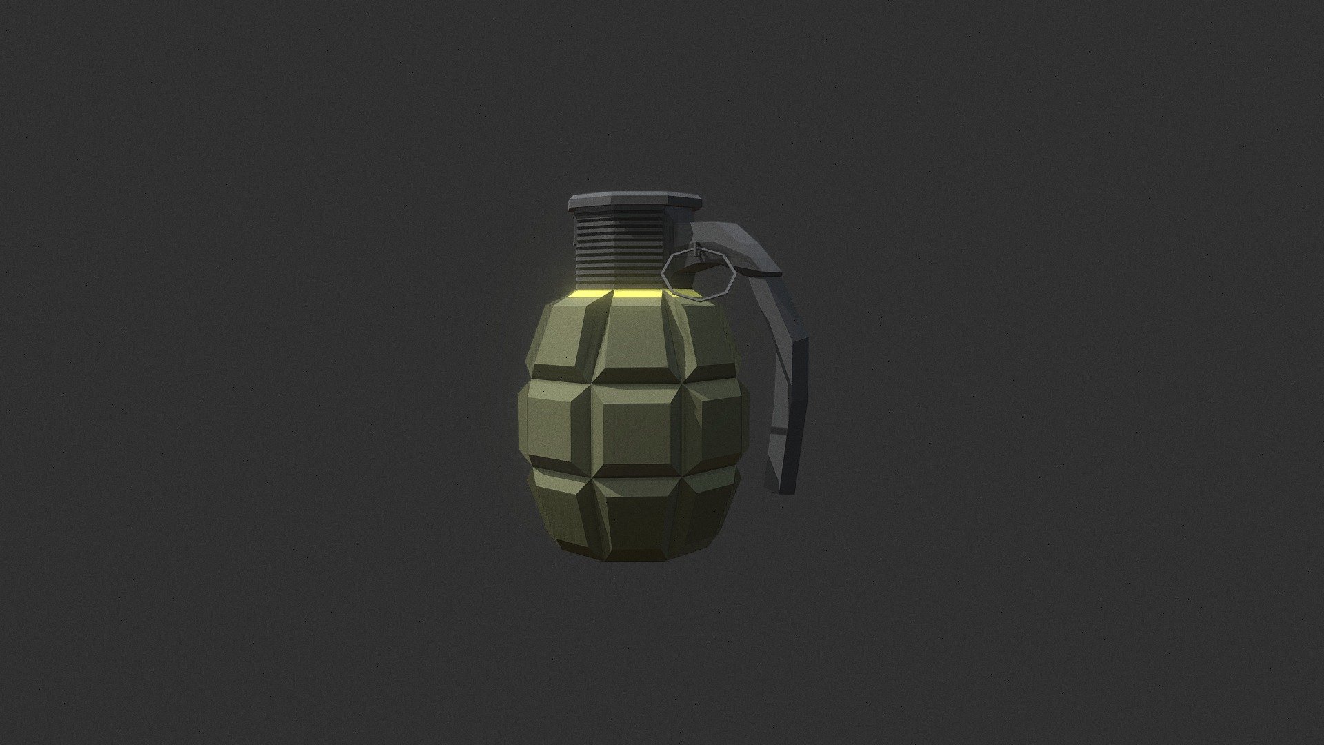 Low-Poly MK2 Grenade - Download Free 3D model by Matrixxy [f44c3d7] - Sketchfab