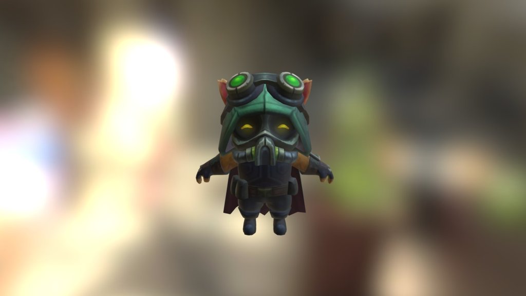 teemo Dancing - 3D model by jack3000a [f44c473] - Sketchfab