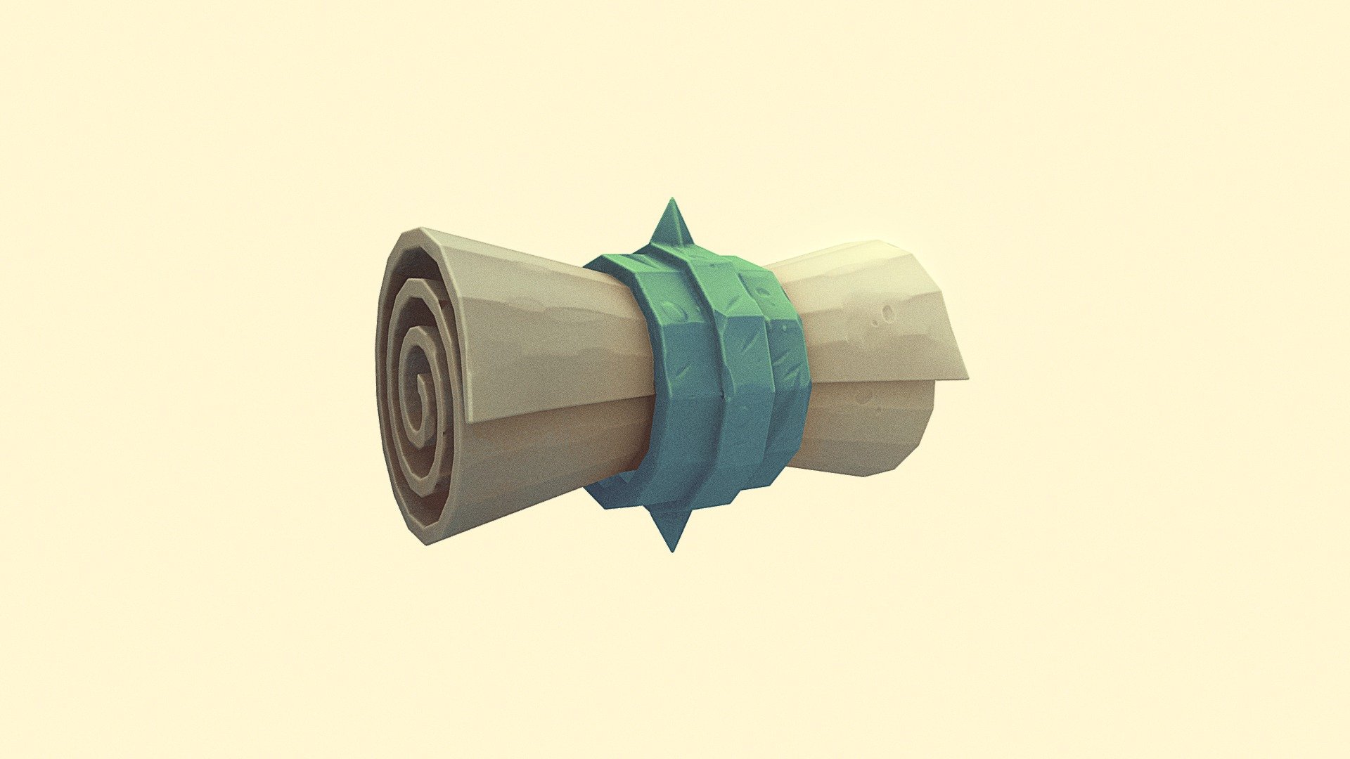 Stylized Diffuse Scroll - Download Free 3D model by Icaro.Bravo ...
